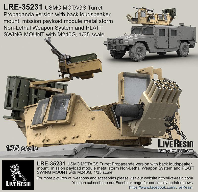 Live Resin 1/35 LRE-35231 USMC MCTAGS Turret (5) | 露天市集 | 全台最大的網路購物市集