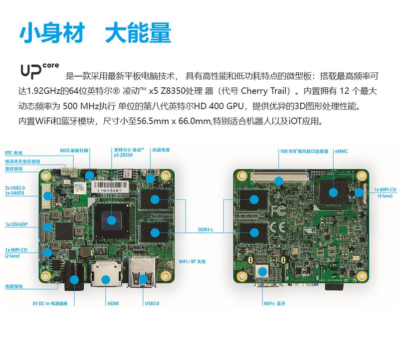 UP Core board Intel 英特爾 X86平台 開發板 兼容樹莓派 UP , 送電源 | 露天市集 | 全台最大的網路購物市集