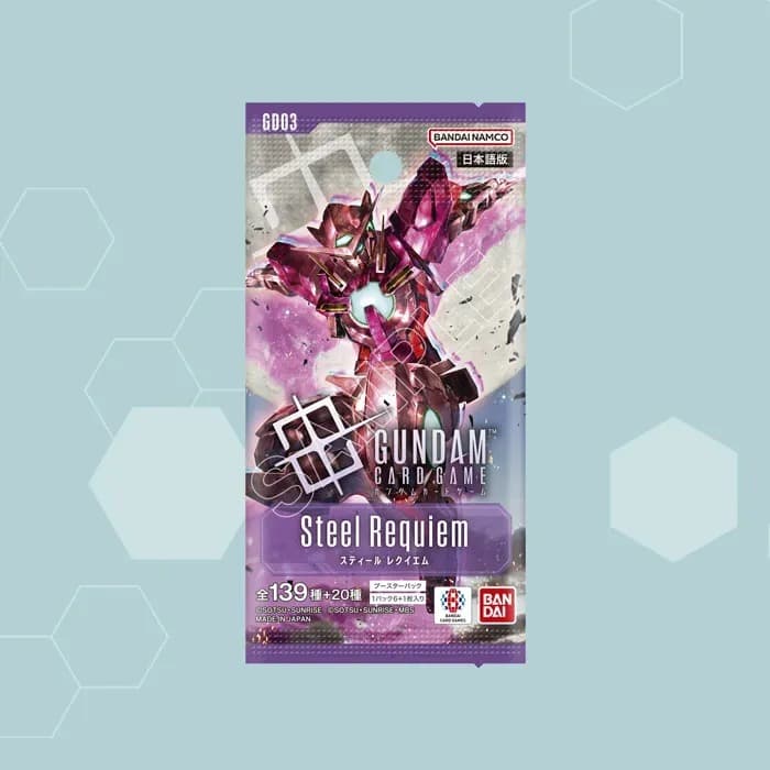 【01月預購】鬧鬧TCG卡片Gundam 機動戰士鋼彈 卡牌遊戲 日文版 補充包 第三彈GD03鋼鐵鎮魂曲 一盒1114 | 露天市集 | 全台最大的網路購物市集
