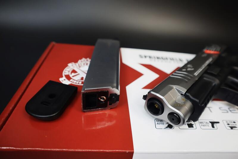 【翔準AOG】WE XDM 4.5 瓦斯槍 銀黑 春田授權刻印 GBB手槍D-02-8011 SpringField A | 露天市集 | 全台最大的網路購物市集
