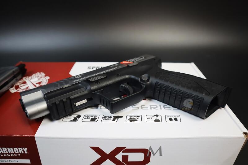 【翔準AOG】WE XDM 4.5 瓦斯槍 銀黑 春田授權刻印 GBB手槍D-02-8011 SpringField A | 露天市集 | 全台最大的網路購物市集