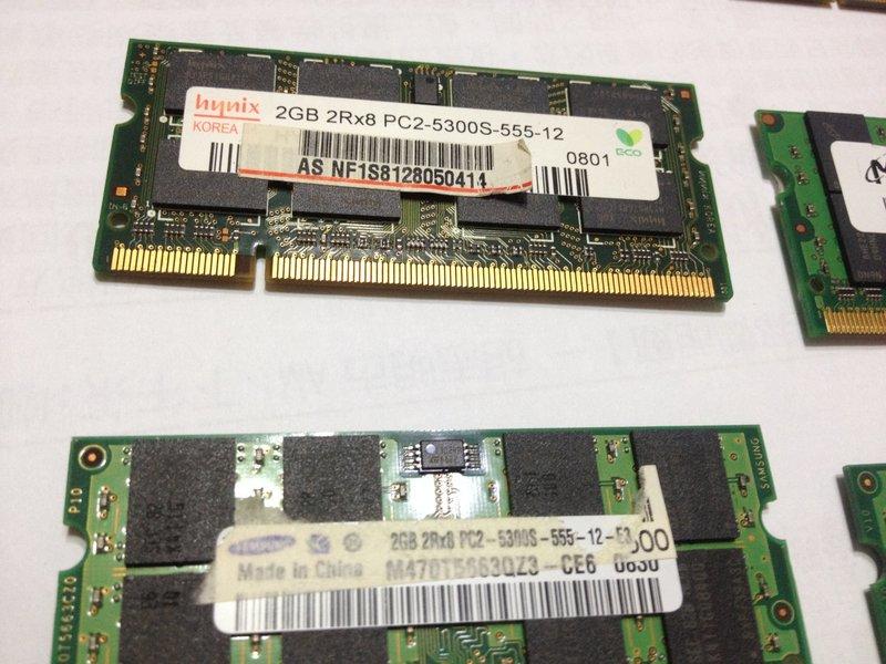 2GB DDR2-667 DDR2-800 筆電記憶體~非終身保固~2048MB RAM PC2-6400 5300 | 露天市集 | 全台最 ...