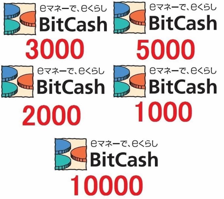 日本 Bitcash EX點數 1000/2000/3000/5000/10000 序號 | 露天市集 | 全台最大的網路購物市集