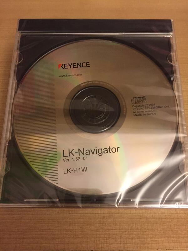 LK-H1W KEYENCE 基恩斯 LK-G 系列設定和支援軟體 LK-Navigator Ver.1.52 安裝光碟 | 露天市集 | 全 ...