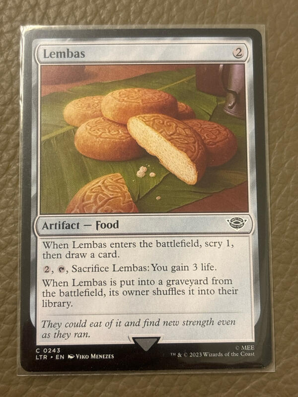 蘭巴斯 Lembas 魔戒 LTR C 243 魔法風雲會 MTG | 露天市集 | 全台最大的網路購物市集