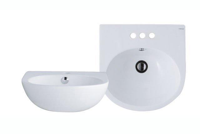 大鯊魚水電廣場】Caesar 凱撒衛浴 L2140D / B202C 面盆 洗臉盆 含4"龍頭 | 露天市集 | 全台最大的網路購物市集