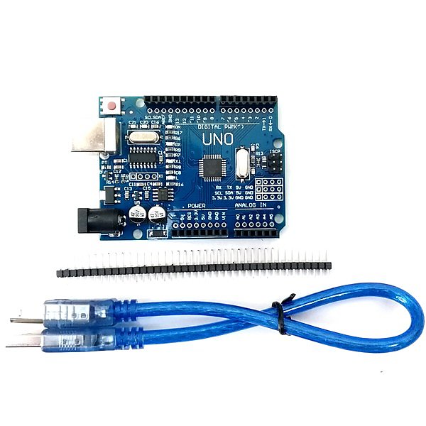 原廠相容的 Arduino Uno R3開發板 Ch340g 附usb傳輸線 排針 露天市集 全台最大的網路購物市集