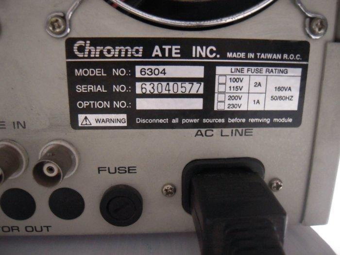 二手致茂 Chroma 6304*1+63030*4，6A/60A、16V/64V DC電子負載 | 露天市集 | 全台最大的網路購物市集