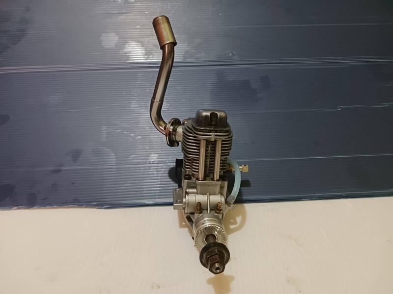 YS-91四行程引擎(已改HATORI像真排氣管，附試車照片，無火星塞)。 | 露天市集 | 全台最大的網路購物市集