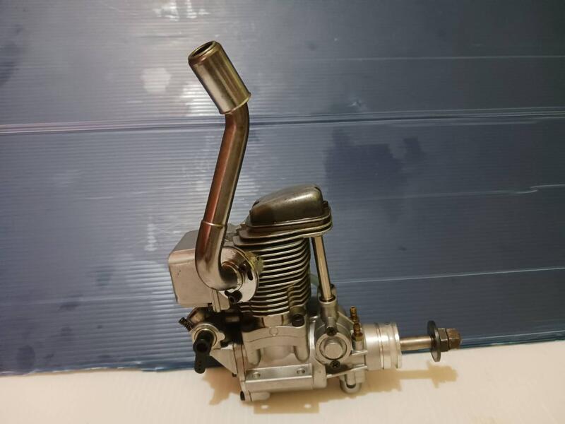 YS-91四行程引擎(已改HATORI像真排氣管，附試車照片，無火星塞)。 | 露天市集 | 全台最大的網路購物市集