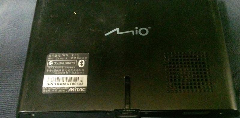 二手mio N179(初步測試可以導航,電池已經更換可以使用30~40分鐘) | 露天市集 | 全台最大的網路購物市集