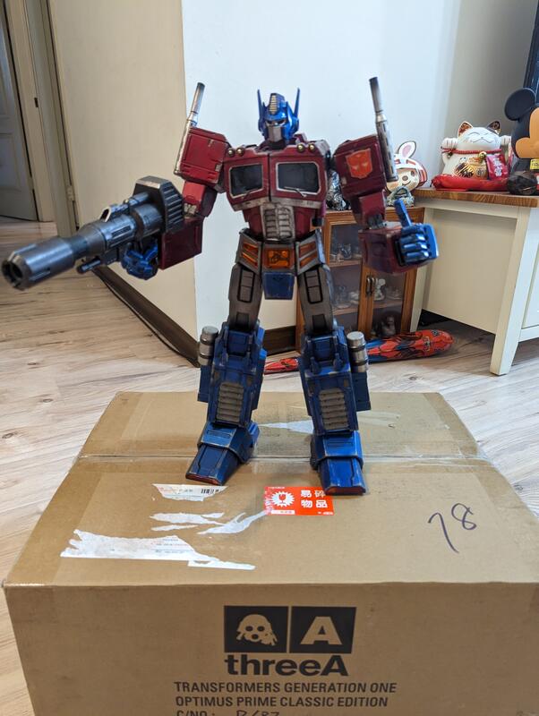 （二手商品，特價） 3A threeA G1 變形金剛 經典版 PSC系列：柯博文 | 露天市集 | 全台最大的網路購物市集