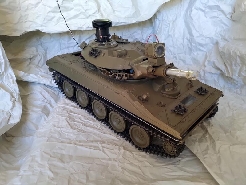 【#TAMIYA 56042/56043】1/16 美軍 SHERIDAN 謝里登 M551 空投輕戰車 遙控版 | 露天市集 | 全台最大的 ...