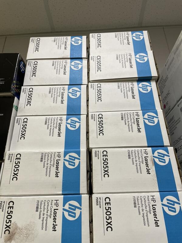 (含稅價)HP CE505X CE505XC 05X 全新原廠高容量黑色碳粉匣 適用HP P2055dn | 露天市集 | 全台最大的網路購物市集