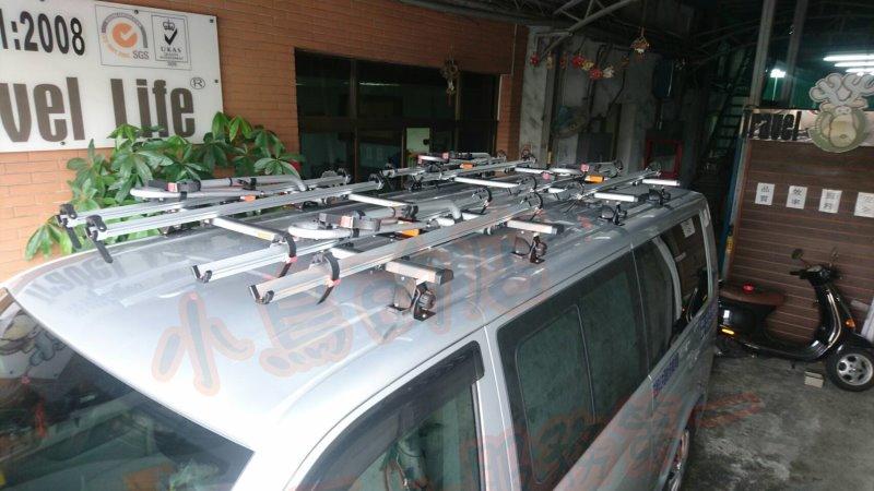 【小鳥的店】福斯 T6 原廠預留孔快克 橫桿 行李架 車頂架 附認證 | 露天市集 | 全台最大的網路購物市集