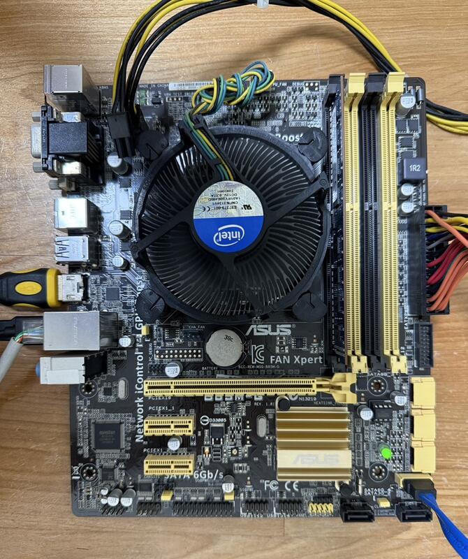 二手 華碩 ASUS B85M-G 主機板 I5 4690 4G DDR3 | 露天市集 | 全台最大的網路購物市集