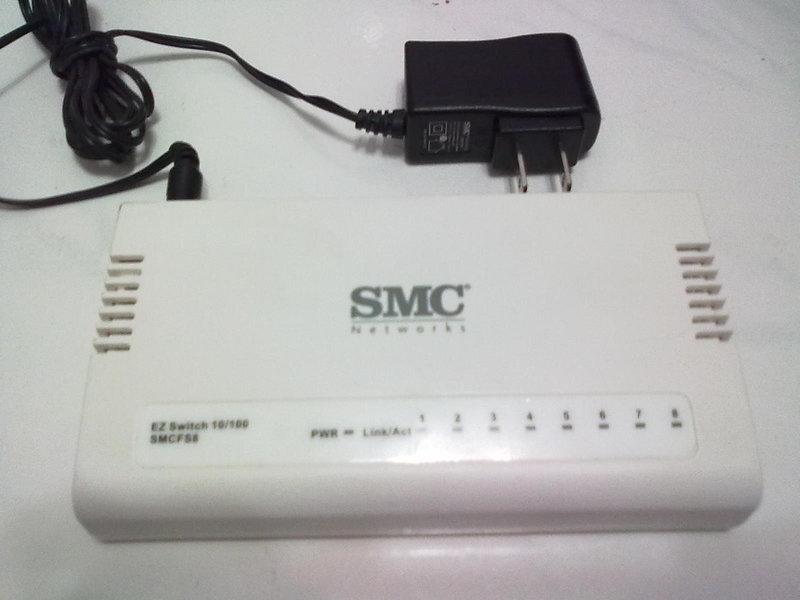 SMC 8port 8埠 10/100 節能型網路交換器 SMCFS8 EZ SWITCH | 露天市集 | 全台最大的網路購物市集