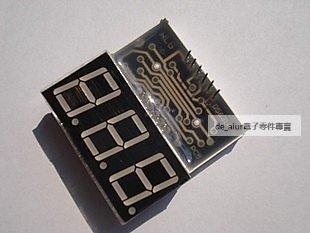 七段顯示器 3位共陰 3361AS 0.36英寸紅色 (10個一拍) | 露天市集 | 全台最大的網路購物市集