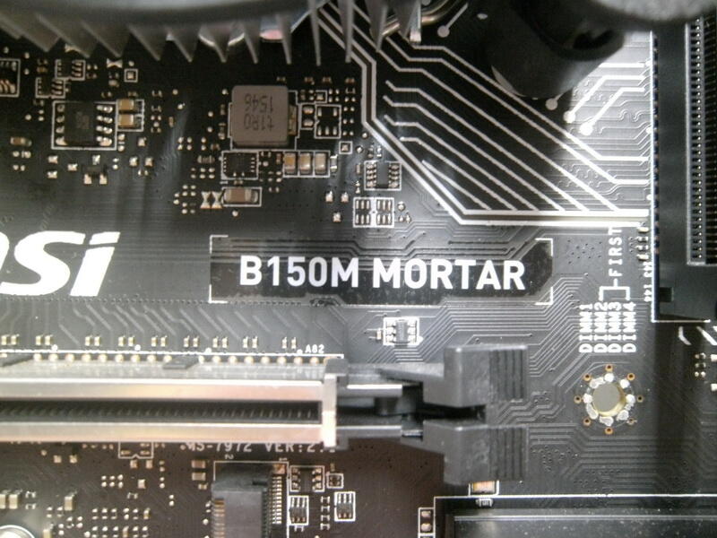 【全國主機板維修聯盟】 微星 MS-7972 B150M MORTAR 1151 (下標前請先詢問) 故障主機板 | 露天市集 | 全台最大的 ...