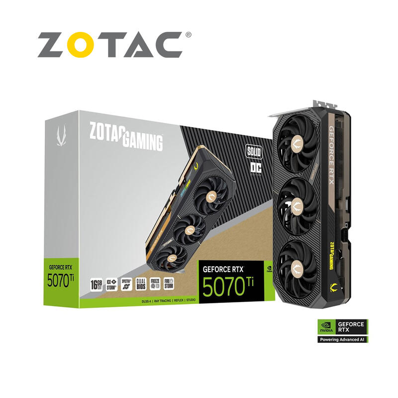 ZOTAC GeForce RTX 5070 ti 顯示卡 9070xt 可參考 5070ti 非5070 | 露天市集 | 全台最大的網路購物市集