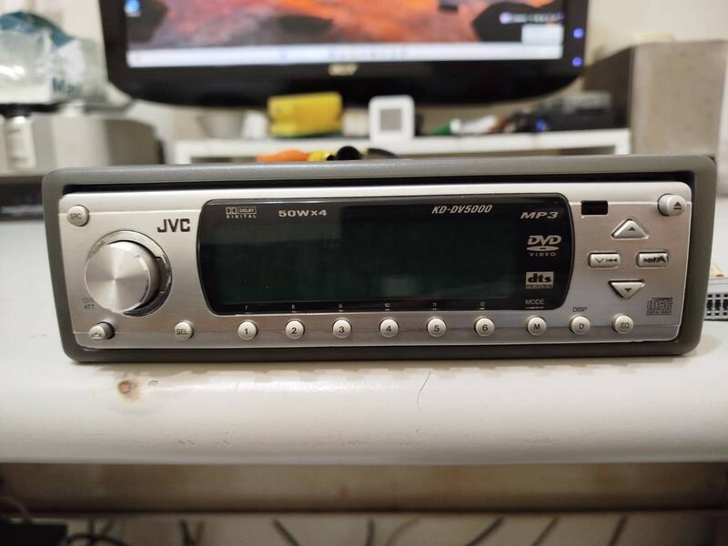 JVC KD-DV5000 CD.DVD 汽車音響主機 (零件機) | 露天市集 | 全台最大的網路購物市集