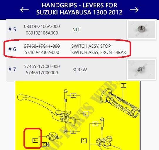 APO~F4-20-B~正SUZUKI開關B1/57460-14J02/57460-17C11/57460-04JB0 | 露天市集 | 全台 ...