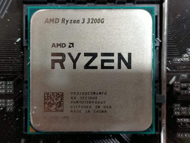 C.AMD CPU-Ryzen 3 3200G R3 3200G 3.6GHz 四核四核四線程 65W直購價1280 | 露天市集 | 全台最 ...