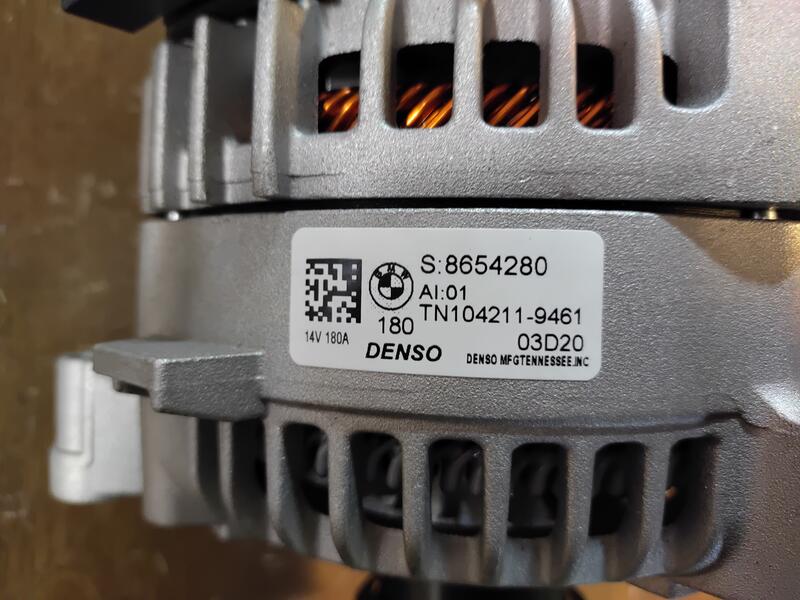 代購 全新 BMW寶馬 X5 G05 40iX G世代 B58引擎族 17-21 180A Denso美製原廠發電機 | 露天市集 | 全台最 ...