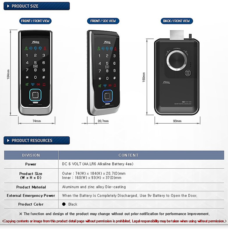 【鈦夯科技】 Milre MI-580 (指紋/感應卡/密碼)電子鎖 大門鎖 美樂 7800 指紋鎖 Yale 密碼鎖 | 露天市集 | 全台最大的網路購物市集