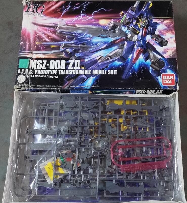 萬代~1/144-HG系列UC-186 MSZ-008 [Z鋼彈 II型] | 露天市集 | 全台最大的網路購物市集