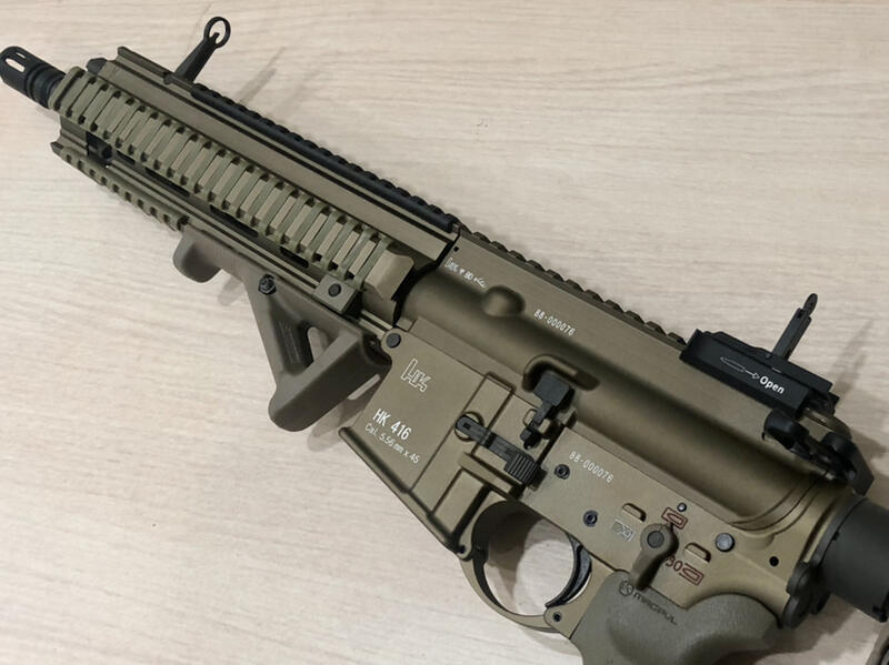 已售出-GHK HK416A5 短版GBB SAMOON沙漠龍出品 | 露天市集 | 全台最大的網路購物市集