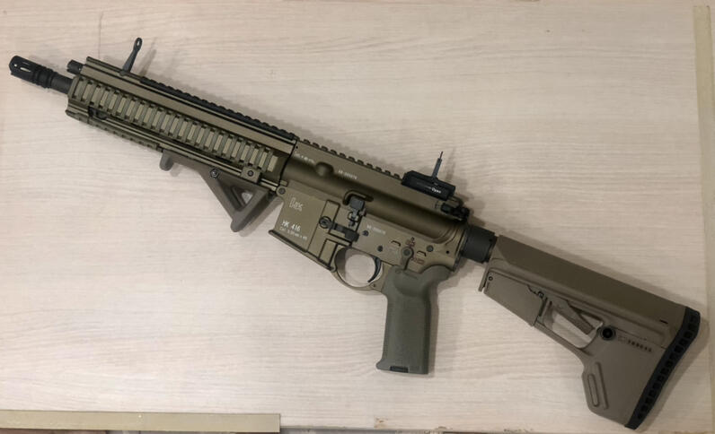 已售出-GHK HK416A5 短版GBB SAMOON沙漠龍出品 | 露天市集 | 全台最大的網路購物市集