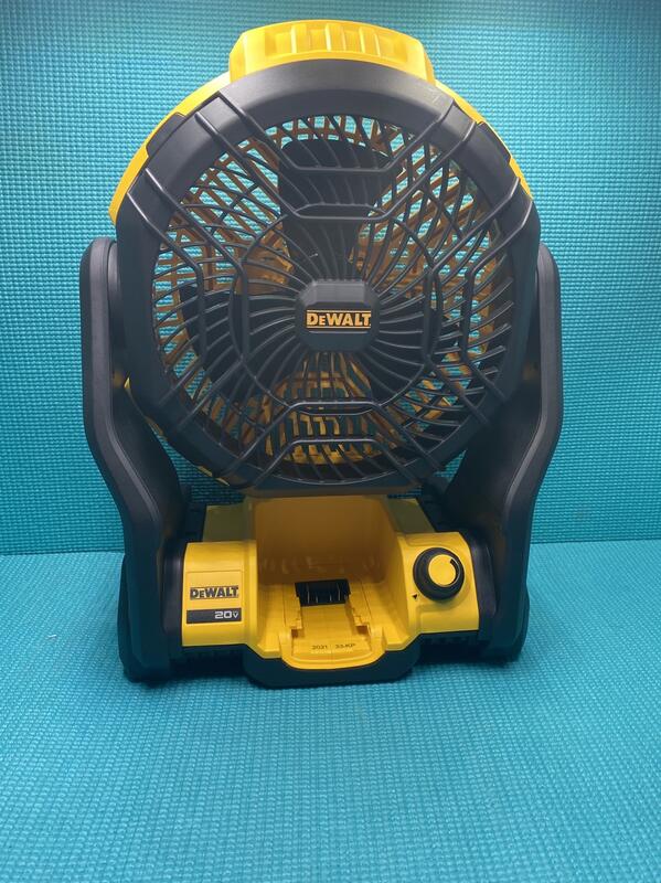 "台中工具老爹" DEWALT 得偉 DCE512 20V 無段變速 鋰電充電式 電風扇 | 露天市集 | 全台最大的網路購物市集