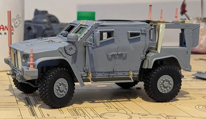 Sabre 1/35 JLTV 聯合輕型戰術車 M1278A1 烏鴉武器站 MK19 榴彈發射器 35A13 | 露天市集 | 全台最大的網路購物市集