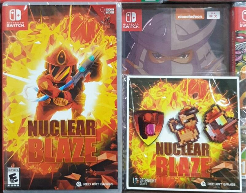 【全新現貨】NS Switch遊戲 Nuclear Blaze 中文版 全球限量發行 類銀河戰士惡魔城 死亡細胞開發新作 | 露天市集 | 全台最大的網路購物市集