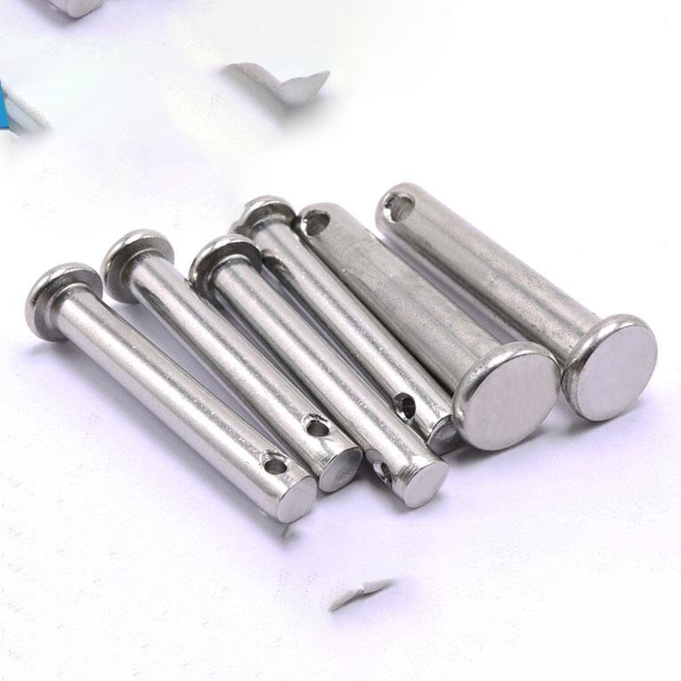M3 M4 M5 GB882不銹鋼304銷軸 平頭帶孔圓柱銷 定位銷 銷釘 | 露天市集 | 全台最大的網路購物市集