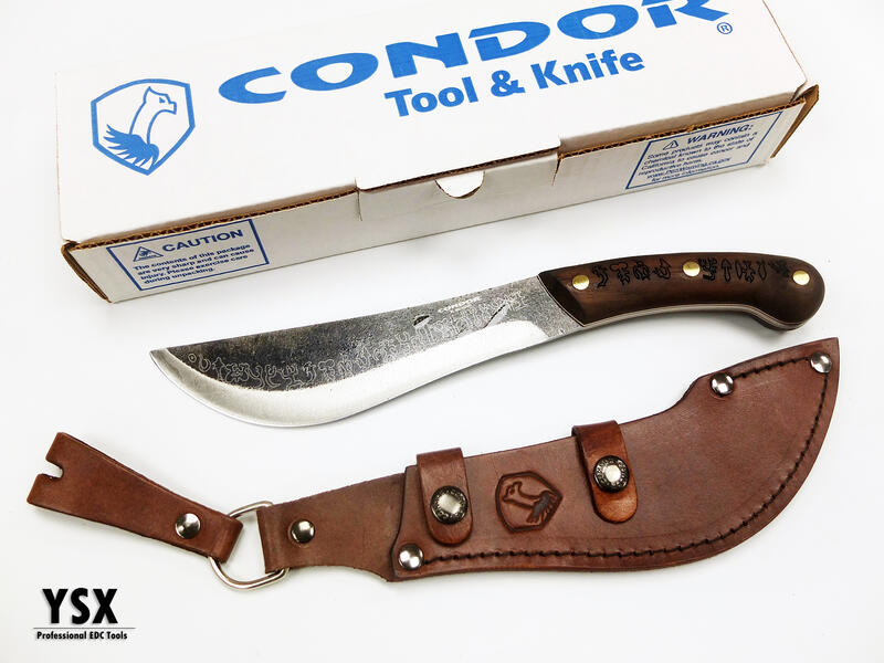 薩爾瓦多Condor直刀砍刀Matato’a 冒險家1095高碳鋼核桃木握柄附皮鞘【Con63872】 | 露天市集 | 全台最大的網路購物市集