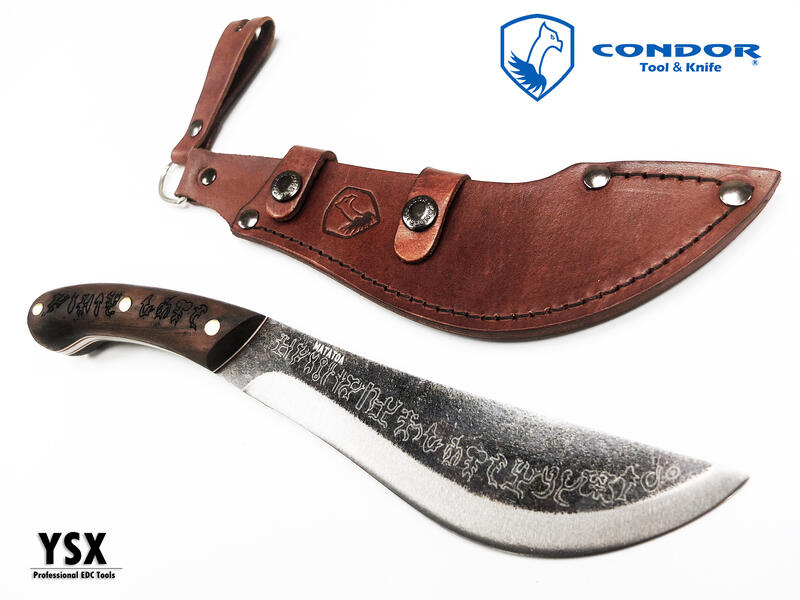 薩爾瓦多Condor直刀砍刀Matato’a 冒險家1095高碳鋼核桃木握柄附皮鞘【Con63874】 | 露天市集 | 全台最大的網路購物市集