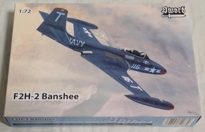 Sword 1/72 F2H-2 Banshee 女妖式艦載戰鬥機 塑膠組裝模型_SW72077 | 露天市集 | 全台最大的網路購物市集