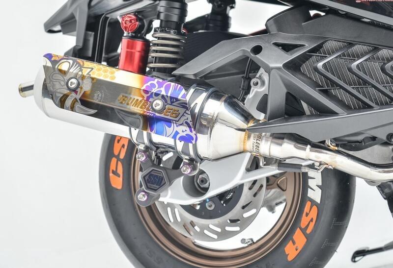 誠一機研 Bumblebee 黃蜂管 SS2 SS1 噪音合格排氣管 合法管 DRG 158 FORCE2.0 六代勁戰 | 露天市集 | 全台最大的網路購物市集