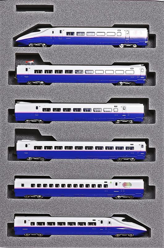 KATO N軌距E2系1000號台新幹線山彥號朱鹮號6節基本套裝10-1718 鐵道模型電車 | 露天市集 | 全台最大的網路購物市集