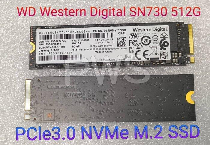 【WD Western Digital SN730 512G 512GB 】PCIe3.0 NVMe M.2 SSD | 露天市集 | 全台最 ...