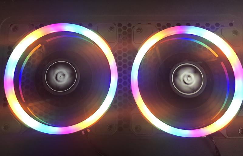 新莊民安 單顆面交價90元！X120 LED風扇 12CM風扇 日蝕風扇 RGB風扇 機殼風扇 電腦風扇 15燈風扇 | 露天市集 | 全台最大的網路購物市集