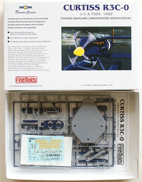 Fine Molds 1/72 宮崎駿紅豬CURTISS R3C-0 非公然水上戰鬥機 (FJ-2) | 露天市集 | 全台最大的網路購物市集