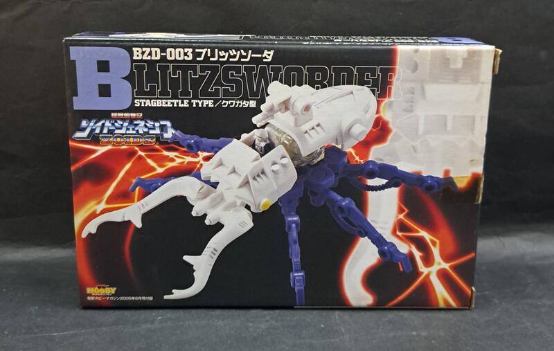 瘋玩具 電擊HOBBY 2005年6月號附錄 機獸創世紀 ZOIDS BLITZSWORDER BZD-003 | 露天市集 | 全台最大的 ...