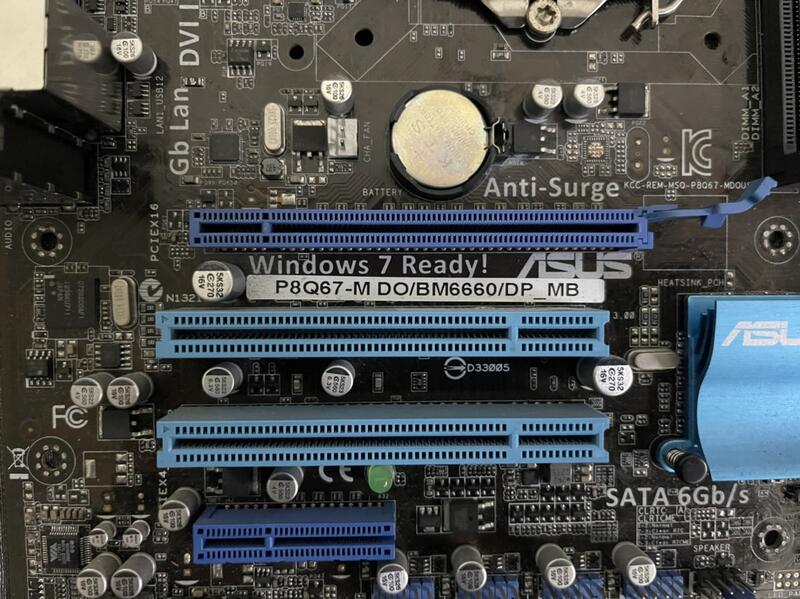 華碩(MBA6)P8Q67-M DO/BM6660主機板+i3-2100CPU(Socket 1155)....有些瑕疵 | 露天市集 | 全 ...