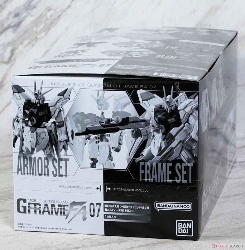 現貨！BANDAI 機動戰士鋼彈 G-FRAME FA 07 全七種 一中盒12入 (91426) | 露天市集 | 全台最大的網路購物市集