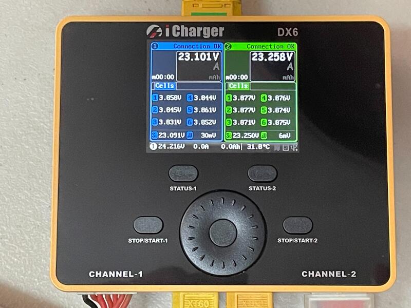 【AGP RC - iCharger台灣總代理】繁體中文DX6 雙通道智能充電器 1500W 6S 50A | 露天市集 | 全台最大的網路購物市集