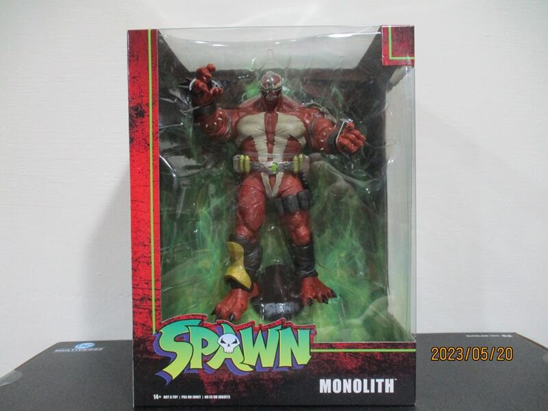 代理版 麥法蘭 閃靈悍將 SPAWN 巨石閃靈 MONOLITH SPAWN 未拆如圖 盒況普普 | 露天市集 | 全台最大的網路購物市集