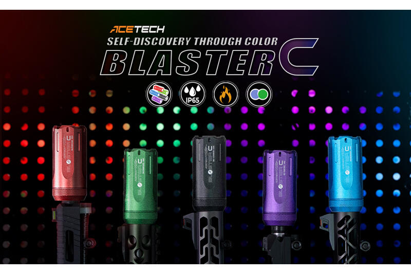 RST紅星- ACETECH Blaster C 發光器 模仿槍口火焰 滅音管 抑制器 夜光BB彈 ACE-PAT062 | 露天市集 | 全台最大的網路購物市集